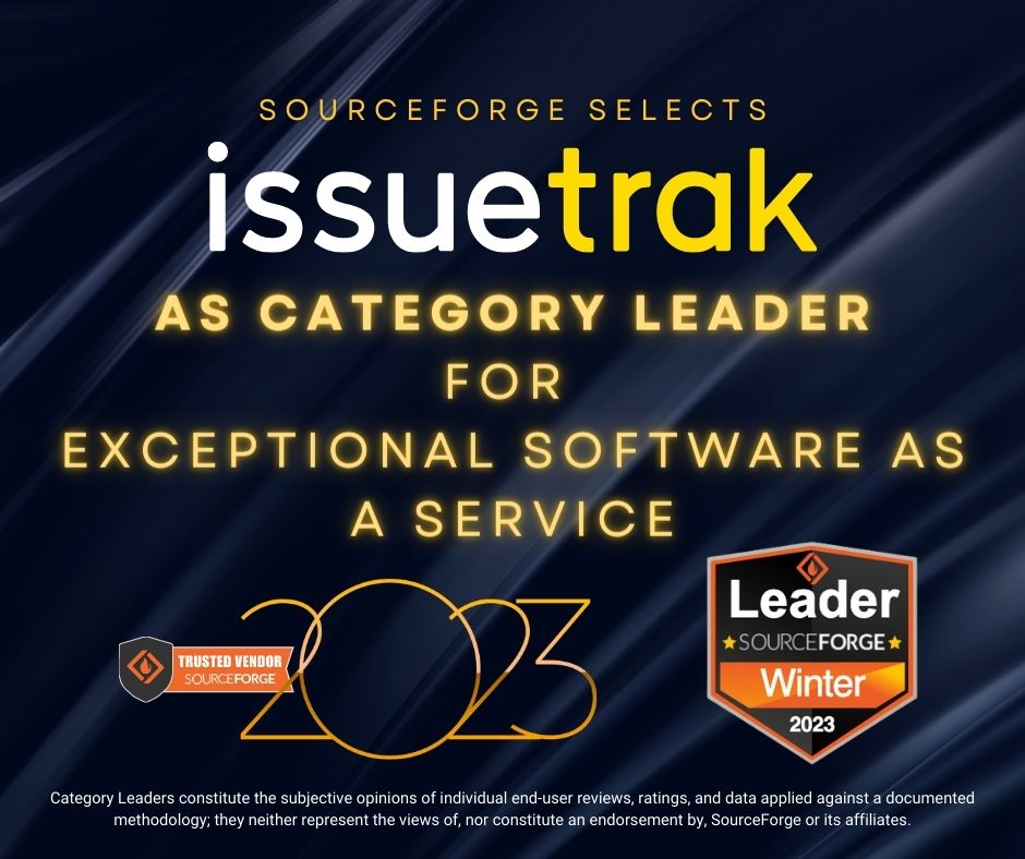 Issuetrak Wins SourceForge Leader Award in Software Services